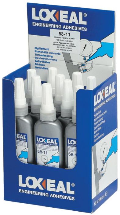100mL Tube Loxeal Thread Sealant 58-11 Anaerobic Adhesive | Forge Plumbing Australia